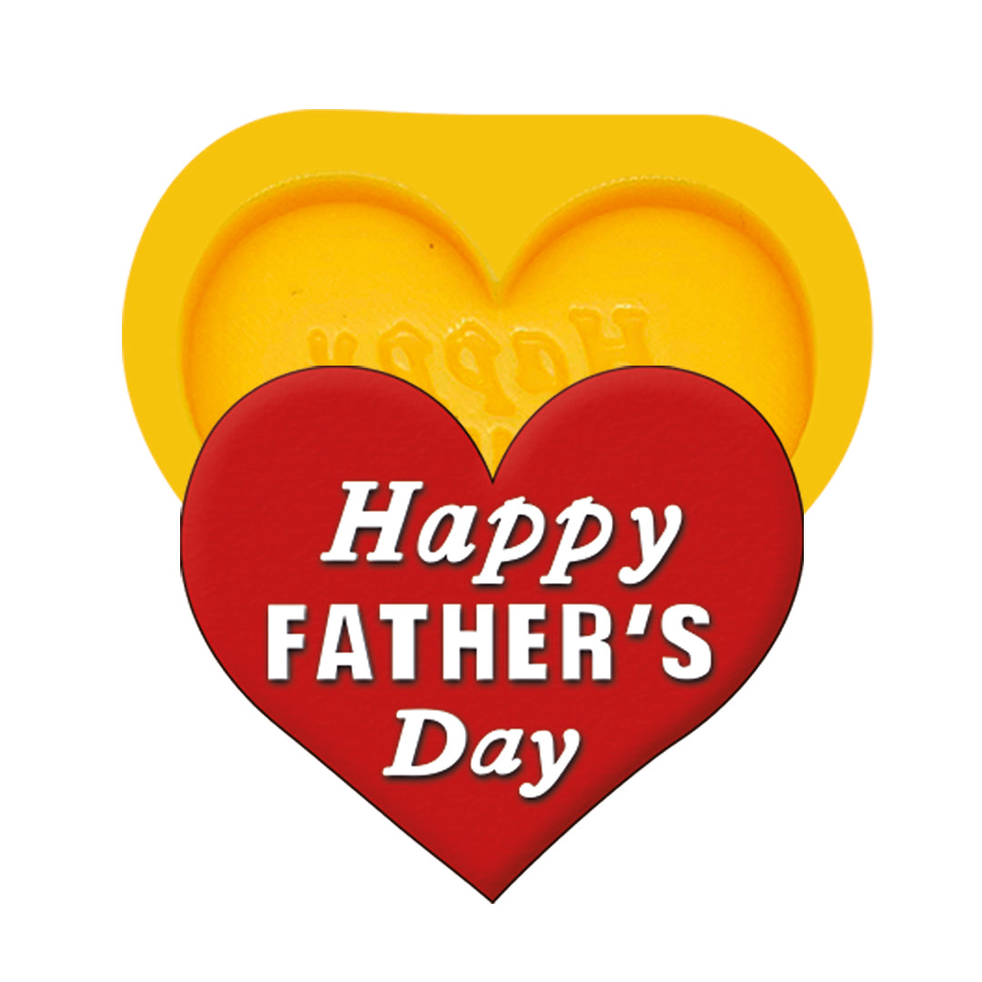 Molde Ch – Corazón Happy Father`s Day – Código: MP04